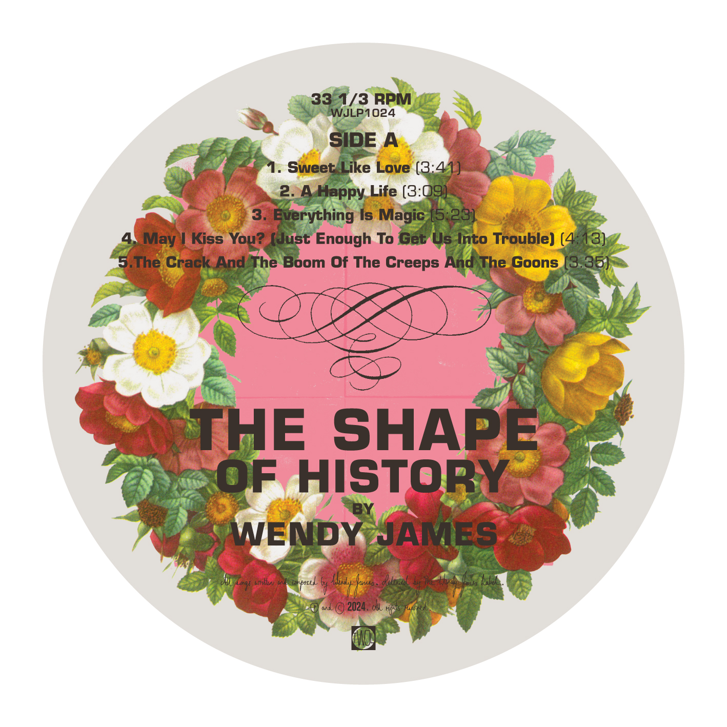 THE SHAPE OF HISTORY - The Wendy James