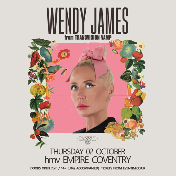 Wendy James Tour Dates - The Wendy James