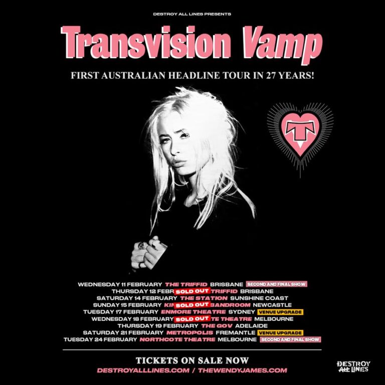 Read Latest News About Wendy James Featuring Gig Details And Releases